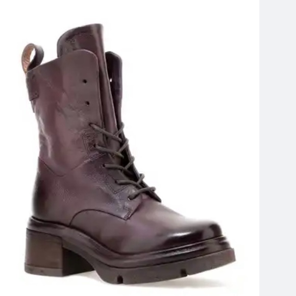 A.S.98 | Shoes | Nwt As98 Elvin Boots Midcalf Eggplant | Poshmark
